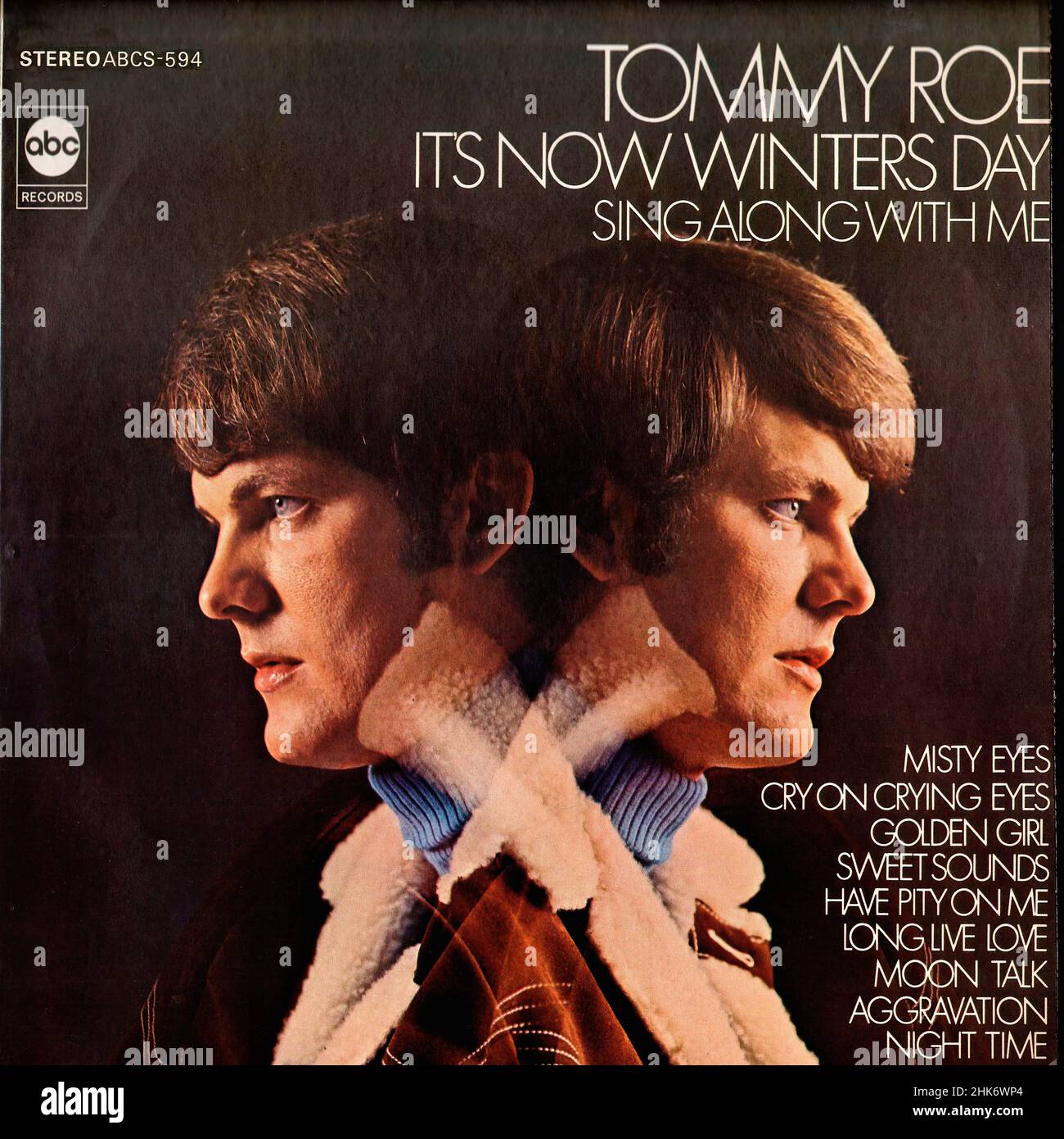 Vintage vinyl record cover - Roe, Tommy - It's Now Winters Day - US ...
