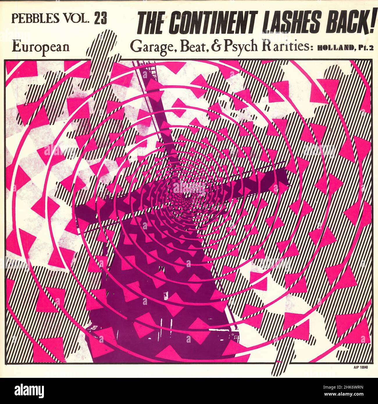 Vintage vinyl record cover - Pebbles - Volume 23 - The Continent...- US ...