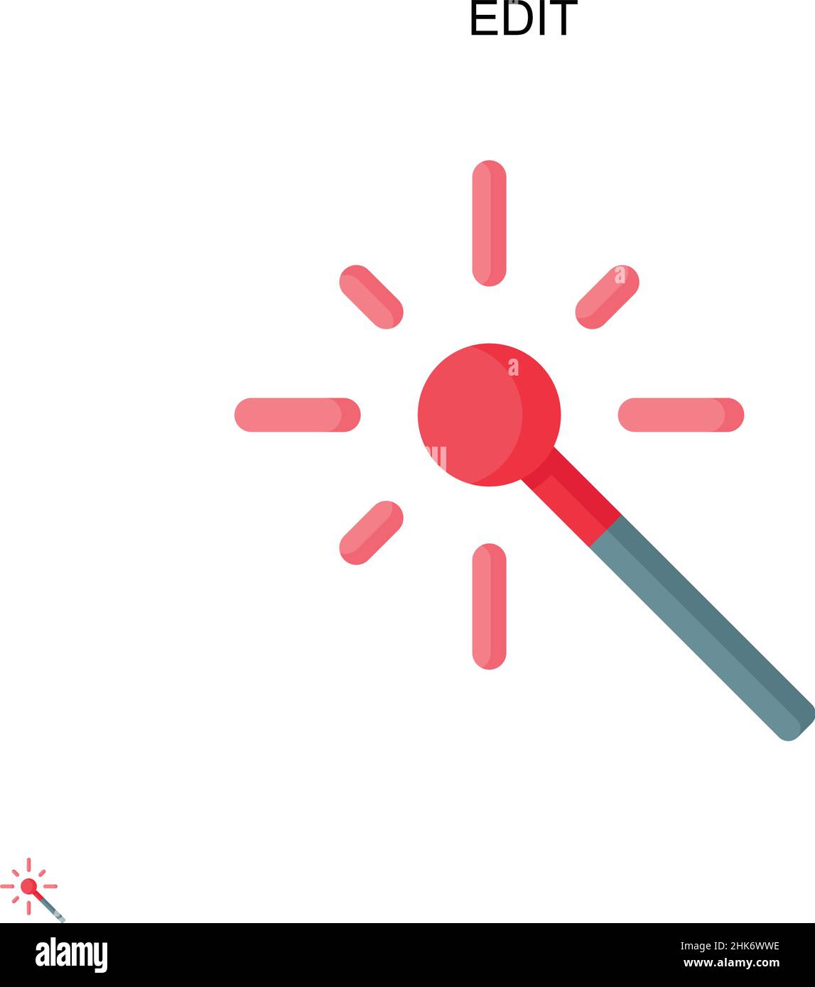 Edit Simple vector icon. Illustration symbol design template for web mobile UI element Stock ...