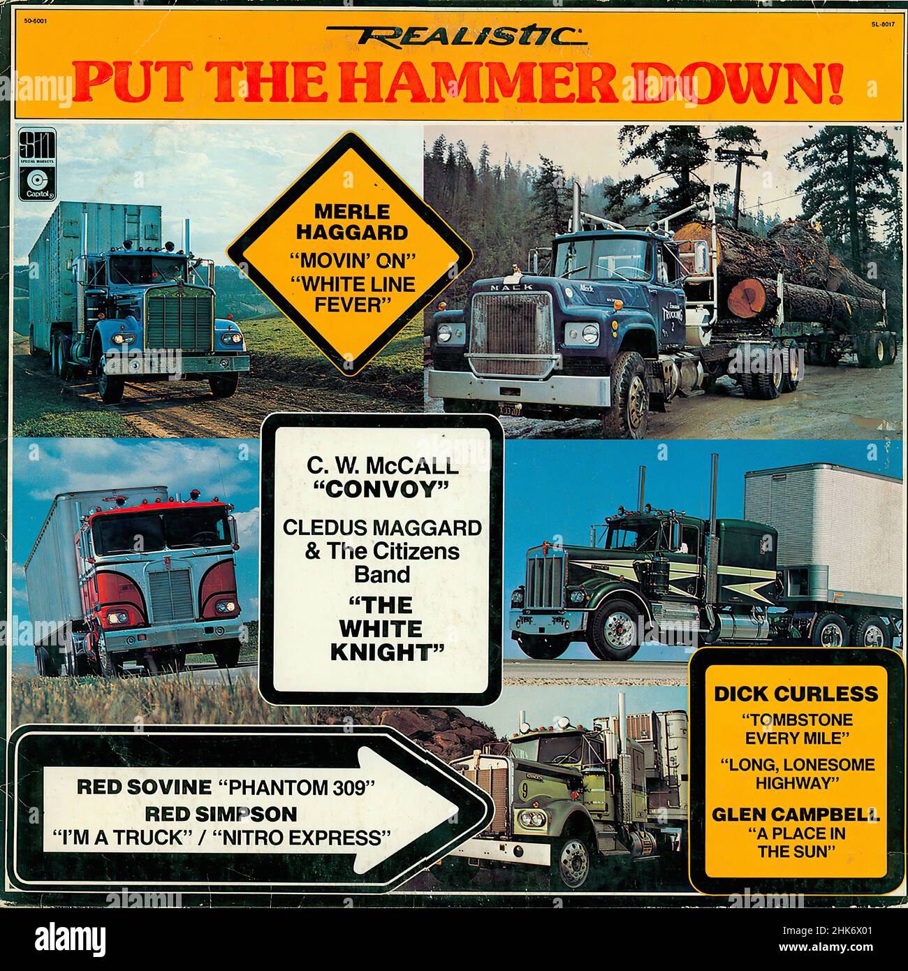 Put The Hammer Down! - Vintage Country Music Album Stock Photo - Alamy