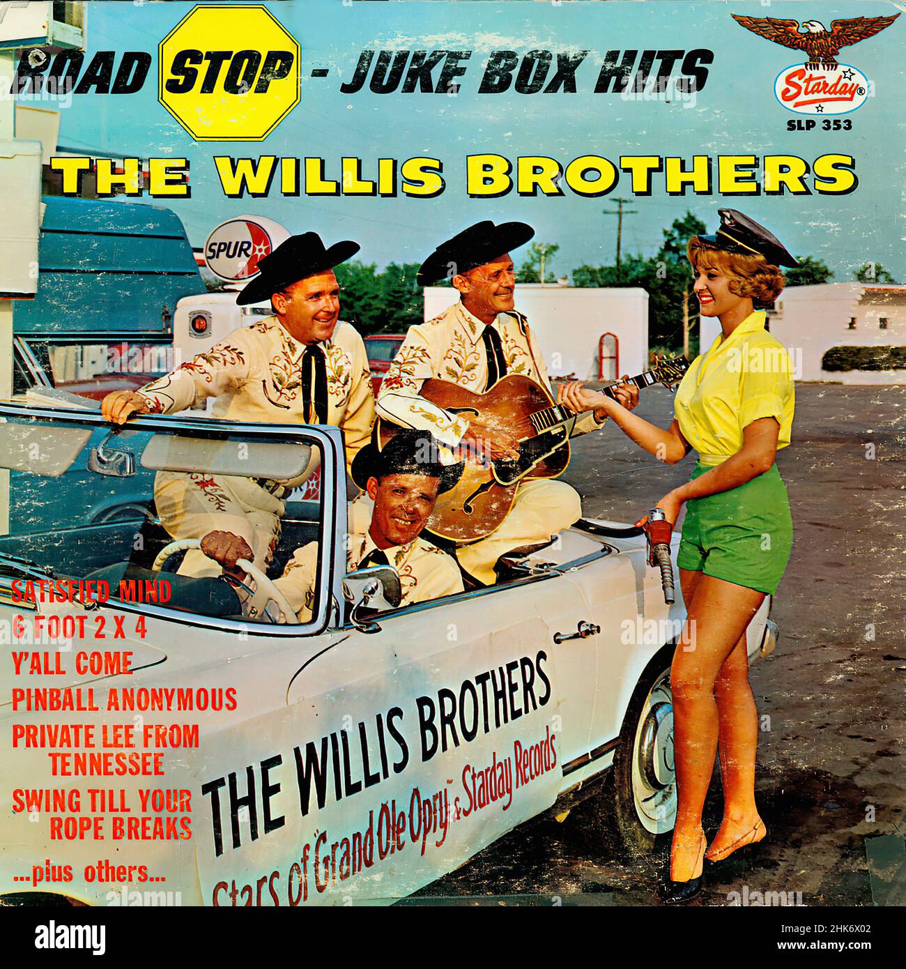 Road Stop - Juke Box Hits - Vintage Country Music Album Stock Photo - Alamy