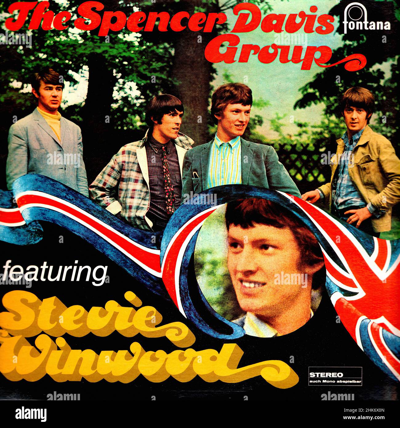 Vintage vinyl record cover - Spencer Davis Group, The - Feat.Stevie ...