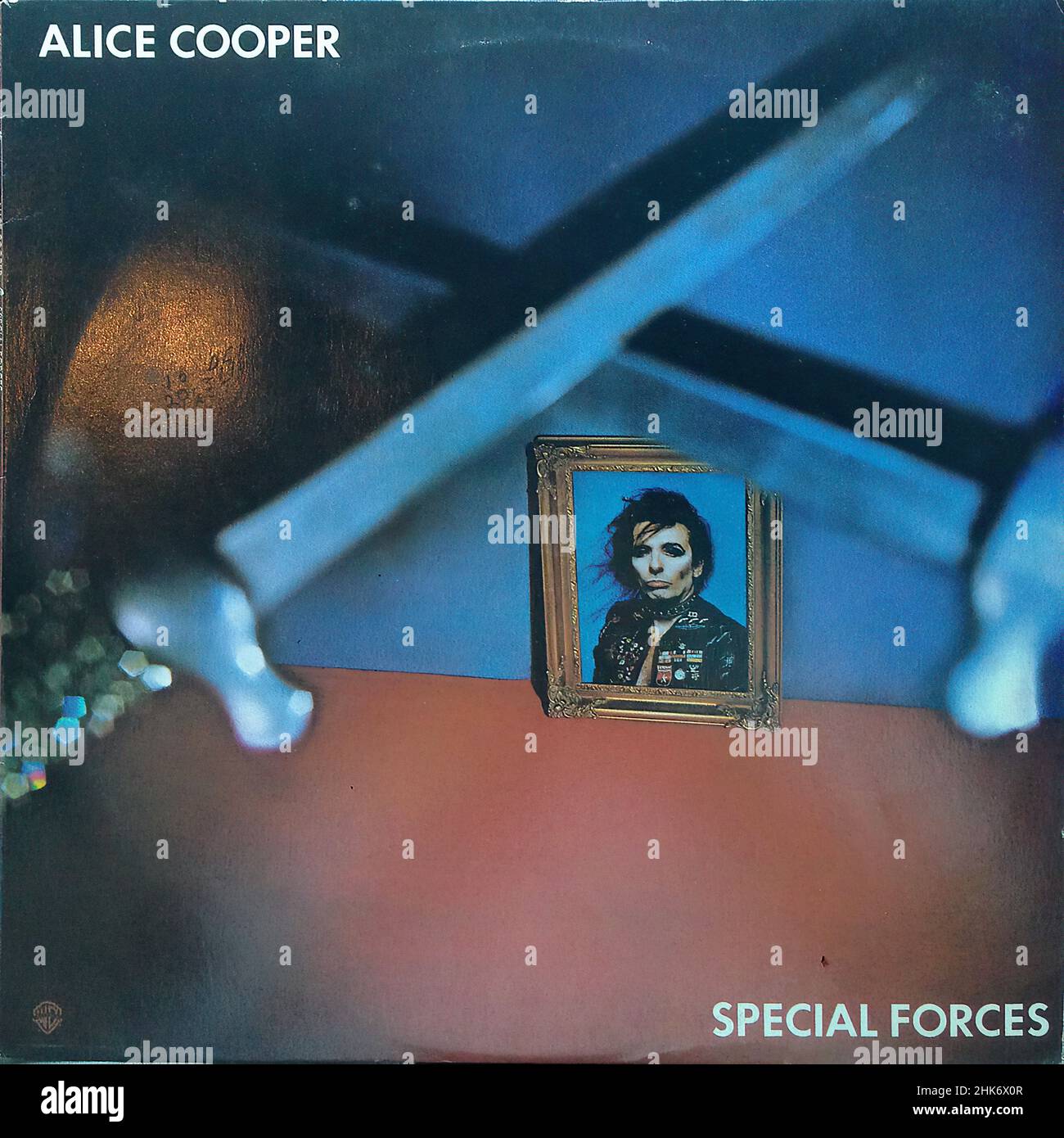 Vintage vinyl record cover - Alice Cooper - Special Forces 00001 Stock ...