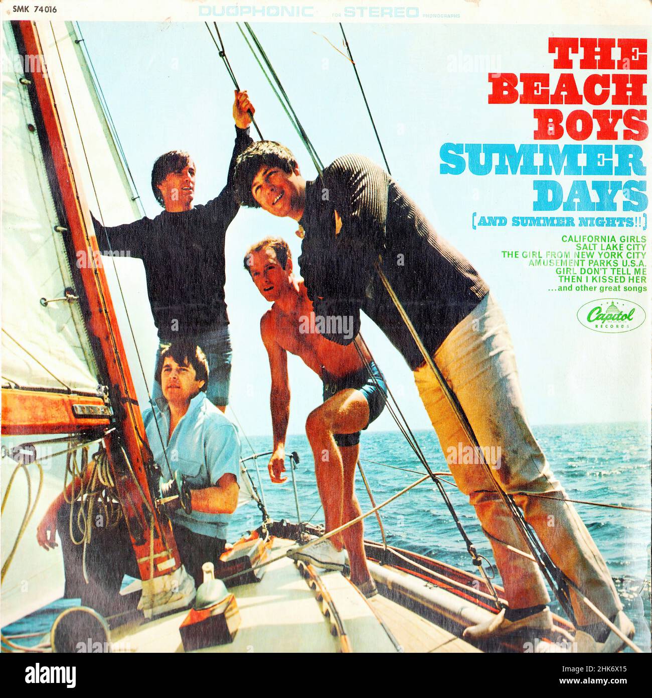 Vintage vinyl record cover - Beach Boys, The - Summer Days - D - 1965 ...