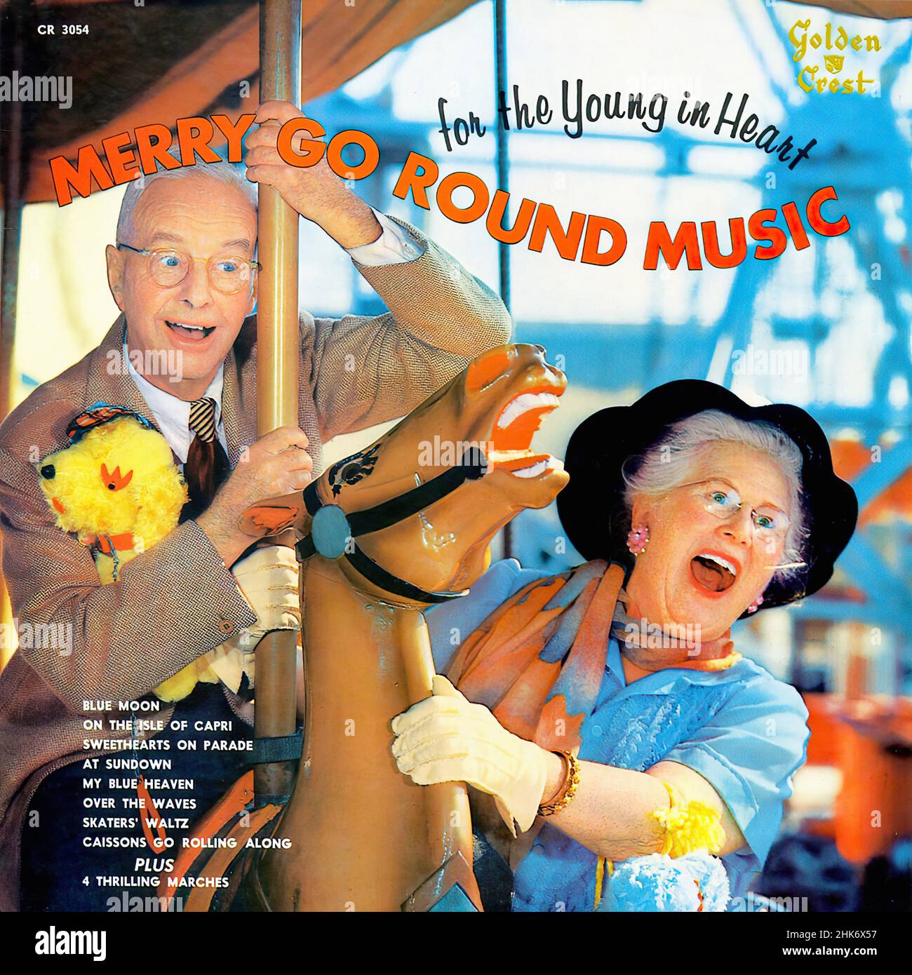 Merry Go Round Music for the Young in Heart - Vintage Vinyl Album Stock ...