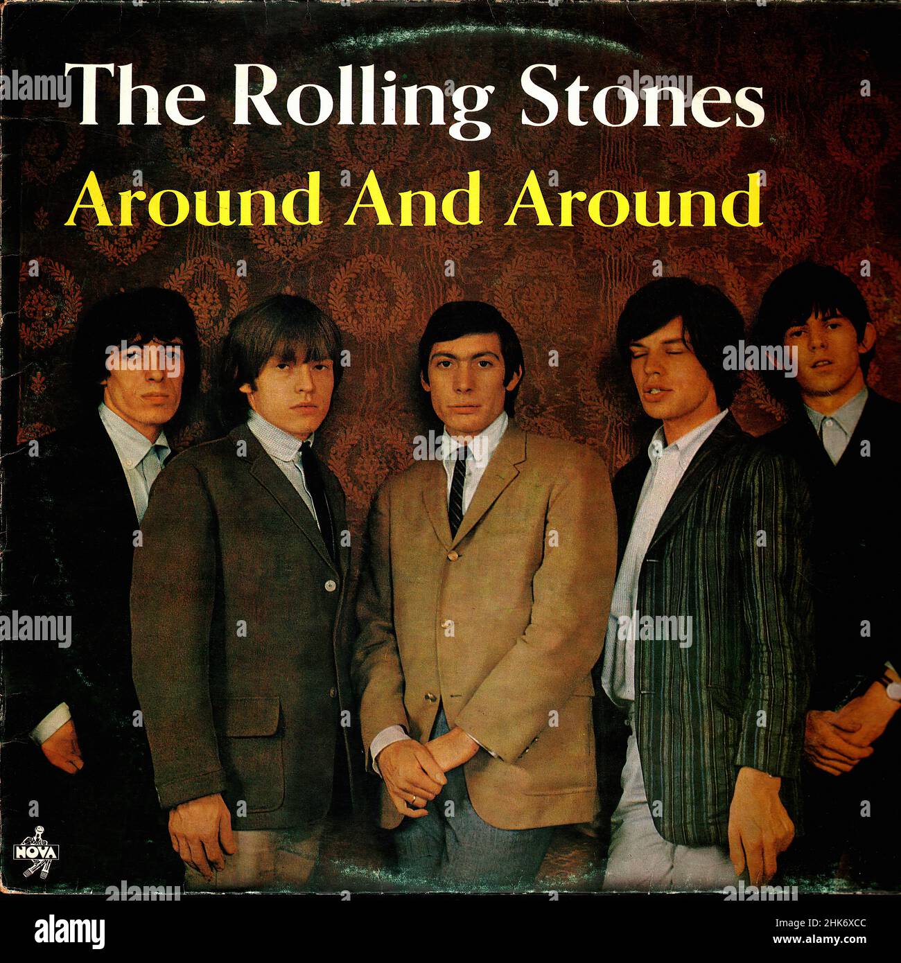 Vintage vinyl record cover - Rolling Stones, The - Around And Around ...