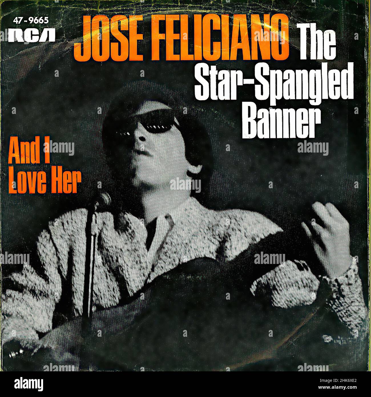 Vintage vinyl record cover - Feliciano, Jose - The Star Spangled Banner ...