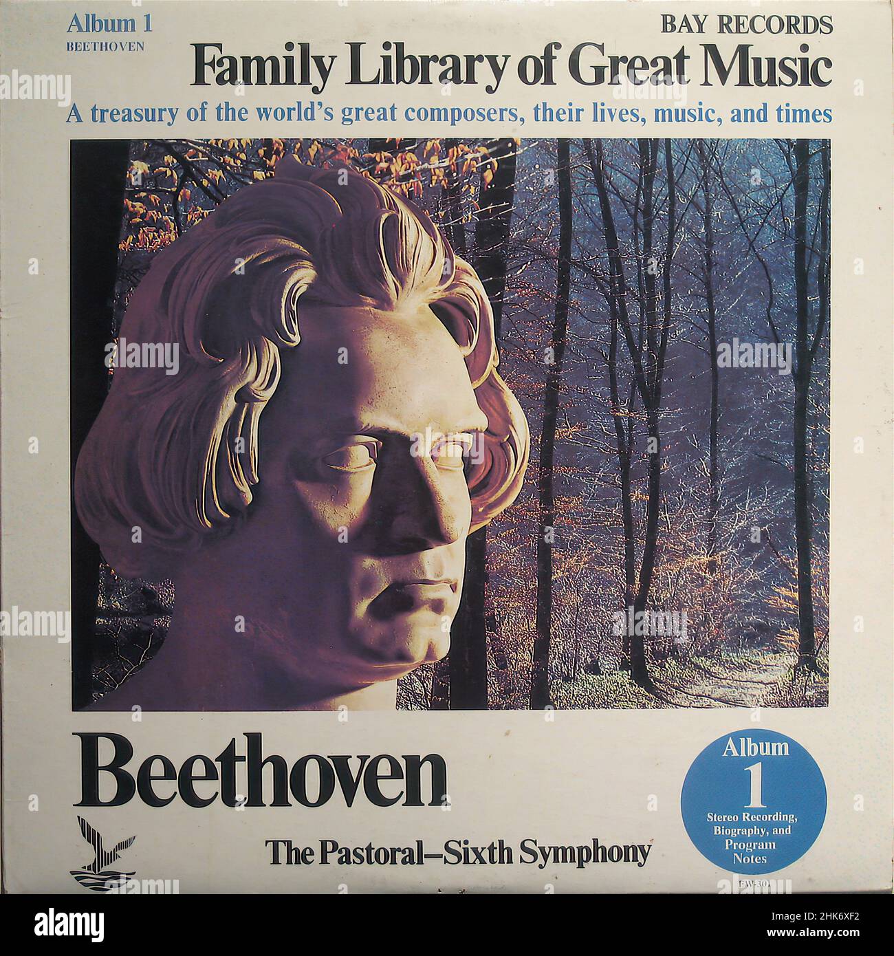 Vintage vinyl record cover - Classical - Family Library Of Great Music ...