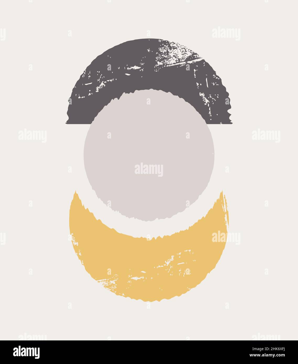 Abstract vector geometric shapes. Boho style. Vector Stock Vector Image ...