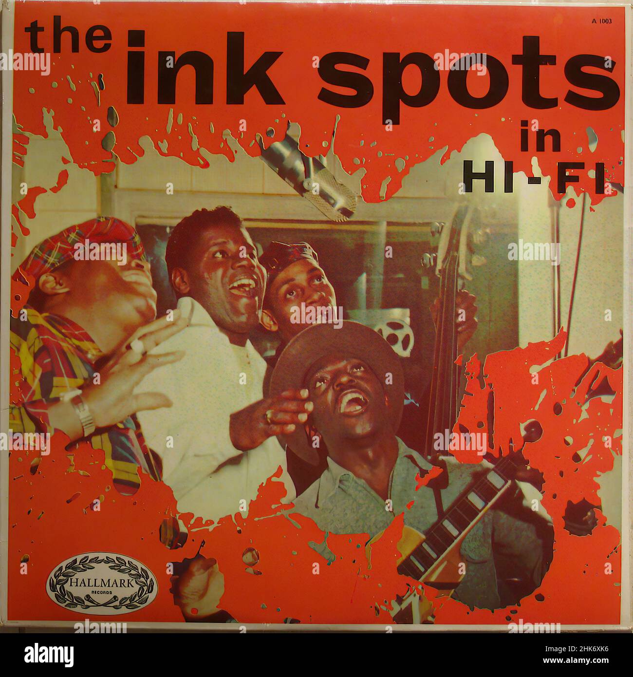 Vintage vinyl record cover - The Ink Spots - In Hi Fi Stock Photo - Alamy