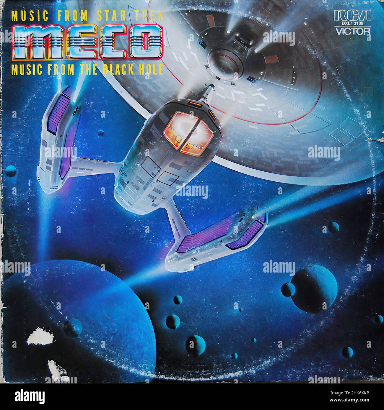 Vintage vinyl record cover - Meco - Star Trek Stock Photo - Alamy