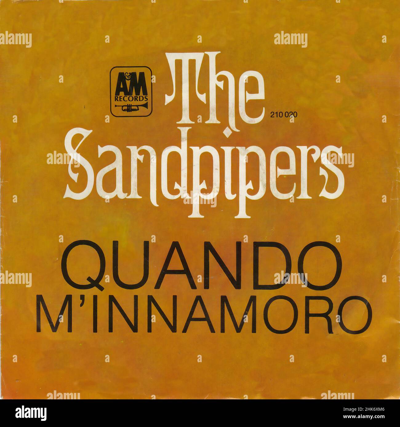 Vintage vinyl record cover - Sandpipers -1- Quando M Innamoro -1968 ...