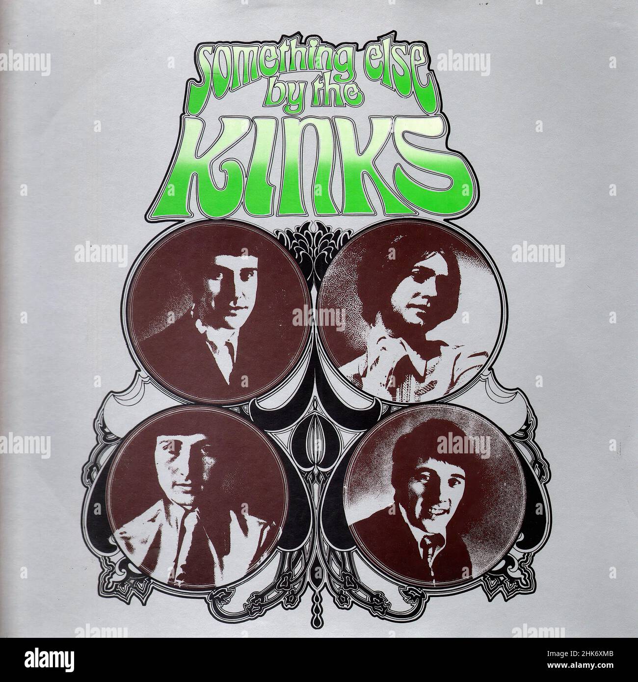 Vintage vinyl record cover - Kinks, The - Something Else By - D - 1967 ...