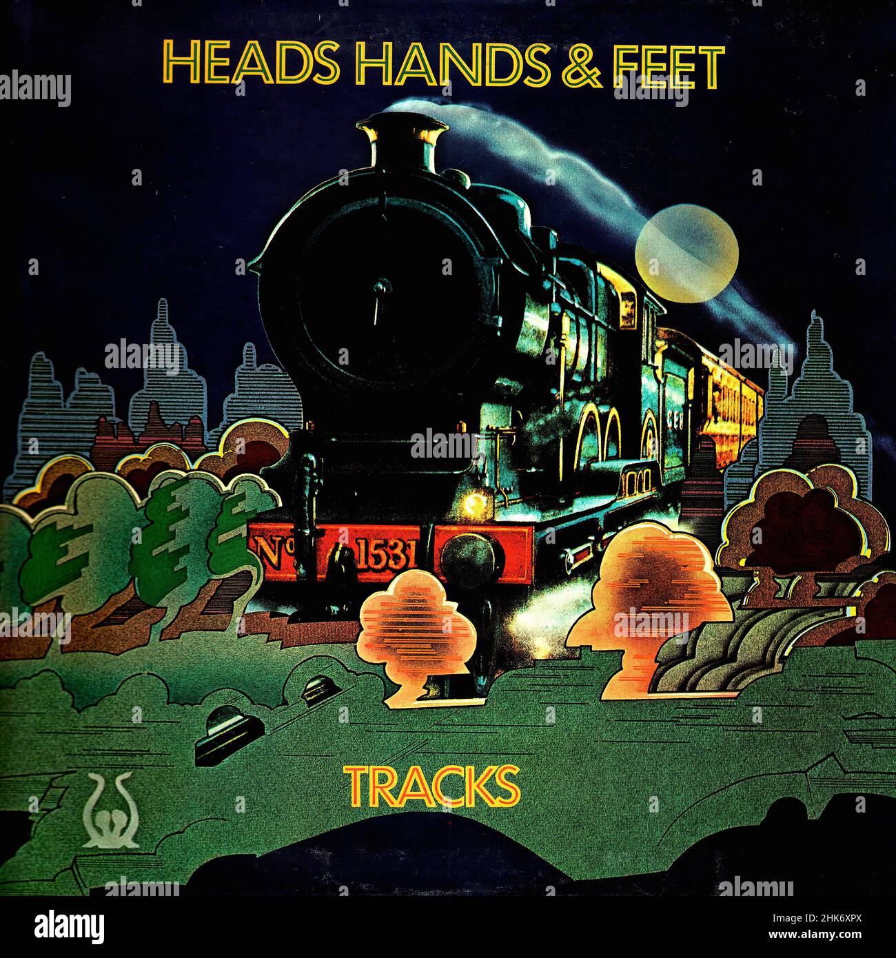 Vintage vinyl record cover - Heads Hands & Feet - Tracks - UK - 1972 ...