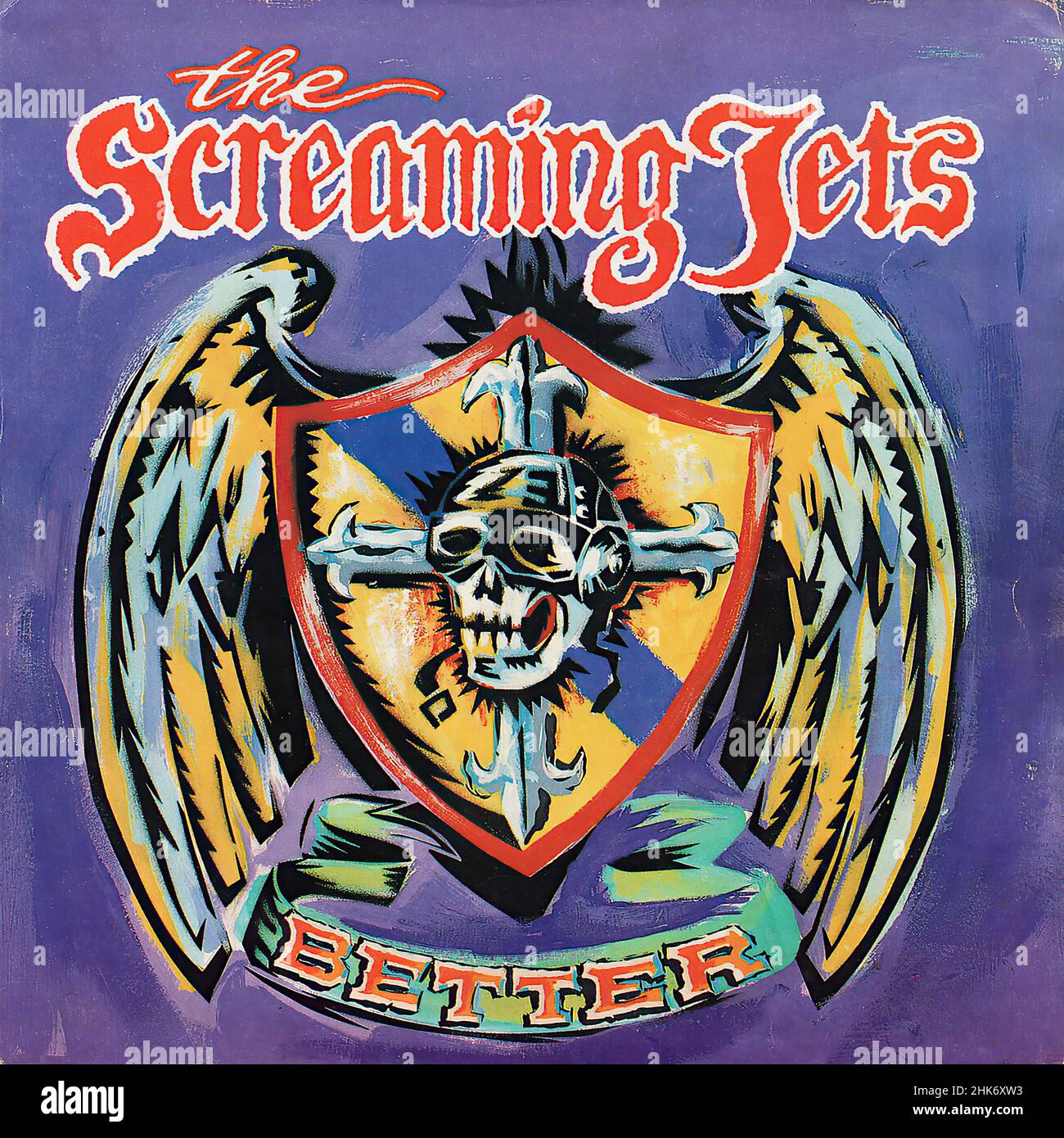 Vintage vinyl record cover - The Screaming Jets - Better Rocket Man ...
