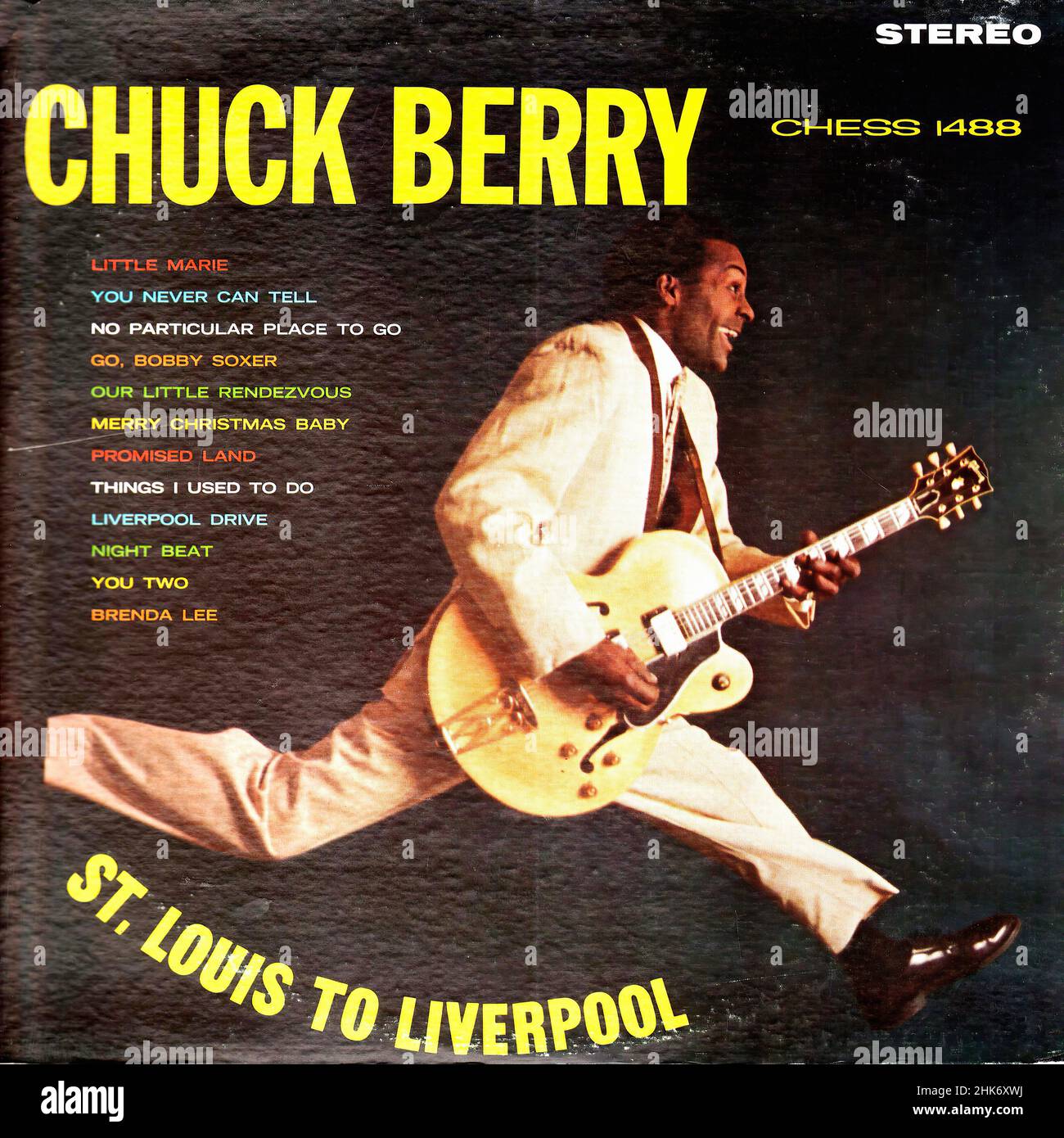 Vintage vinyl record cover - Berry, Chuck - St Louis To Liverpool - US ...