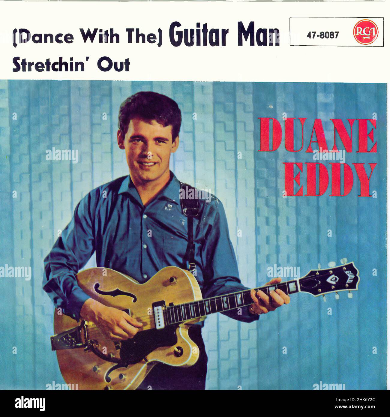 Vintage vinyl record cover - Eddy, Duane - Dance With The Guitar Man ...