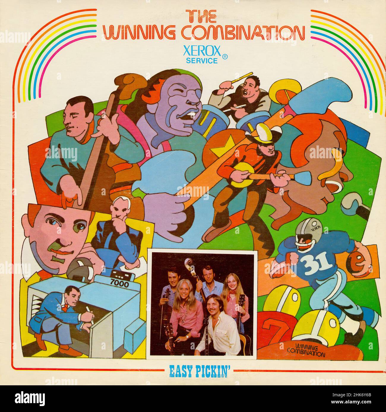The Winning Combination - Vintage Vinyl Album Stock Photo - Alamy