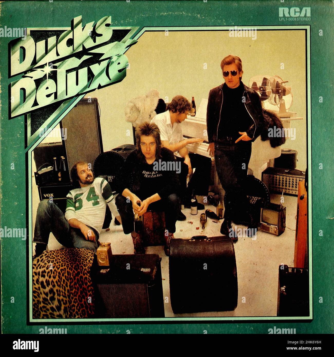 Vintage vinyl record cover - Duck's Deluxe - Same - US - 1974 Stock ...