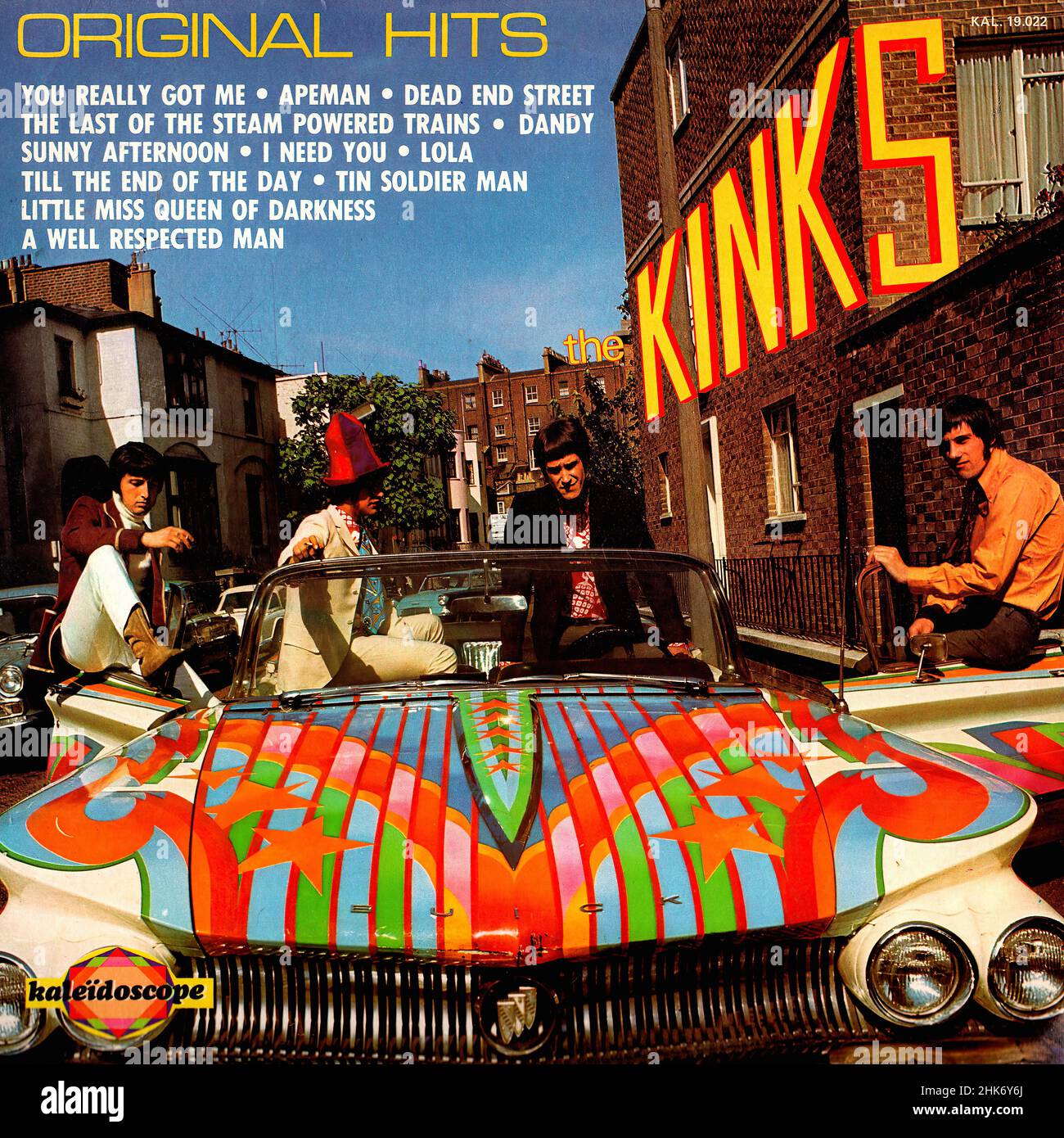 Vintage vinyl record cover - Kinks, The - Original Hits - F - 1979 ...