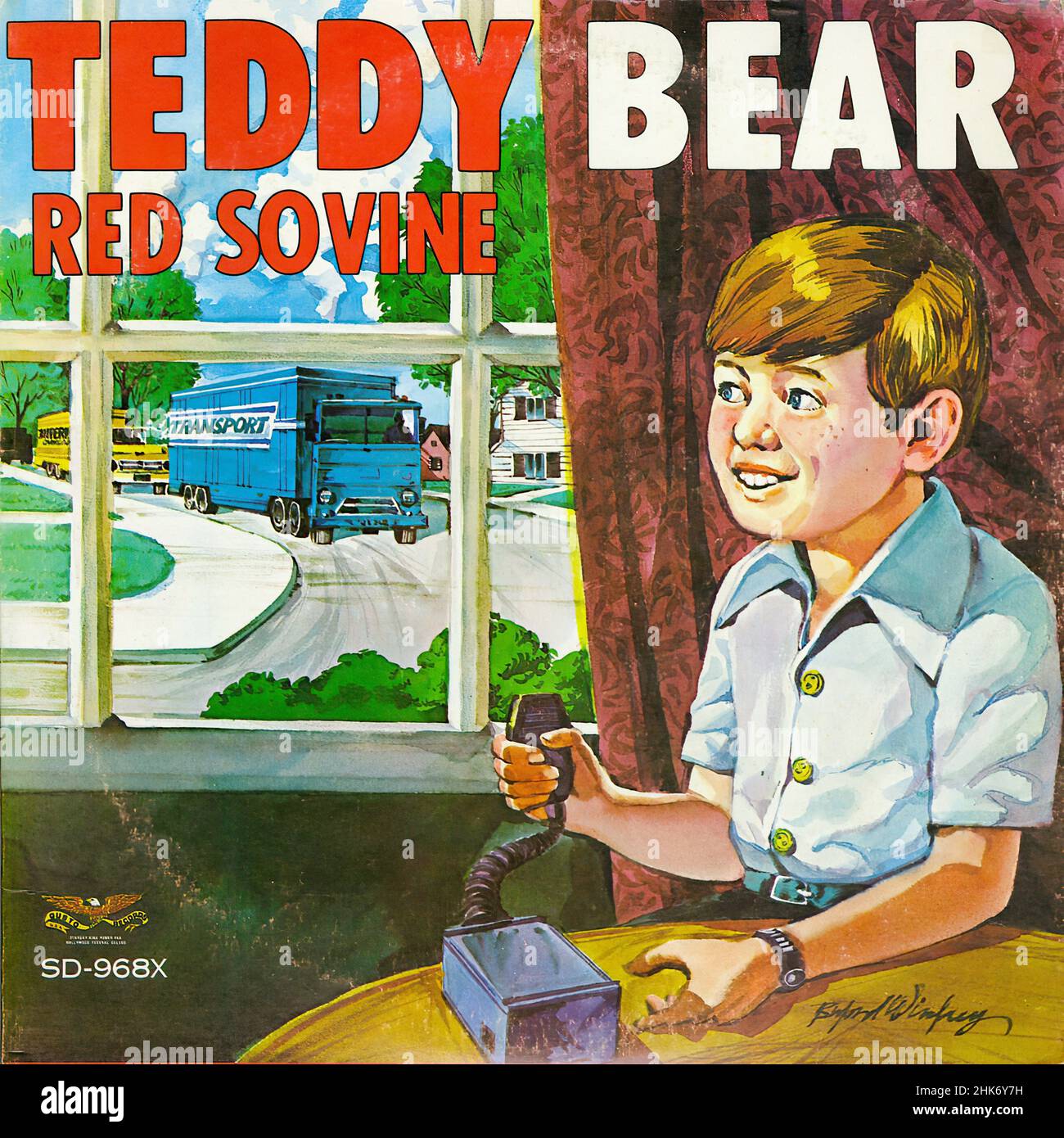 Teddy Bear - Vintage Country Music Album Stock Photo - Alamy