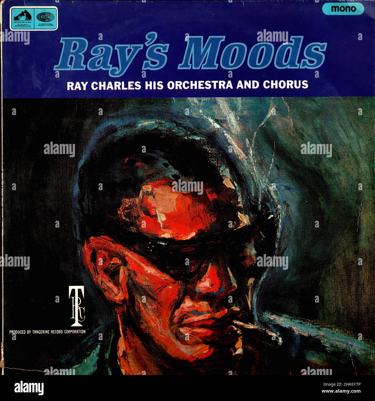 Vintage vinyl record cover - Charles, Ray - Ray's Moods - UK - 1966 ...