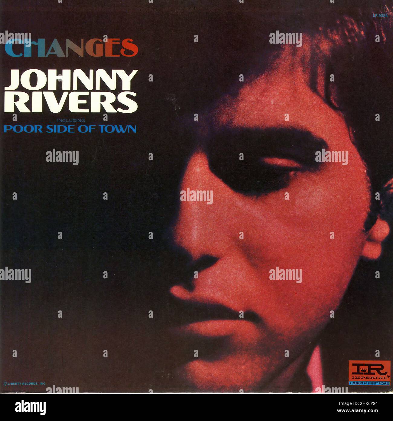 Vintage vinyl record cover - 1966 - Rivers, Johnny - Changes - US Stock ...