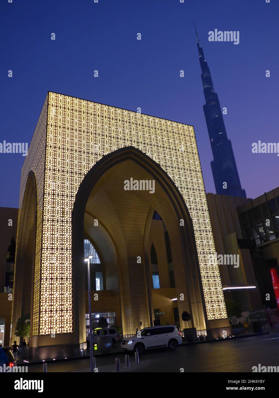 Dubai Uae Entrance To The Dubai Mall Burj Khalifa Hot Sex Picture