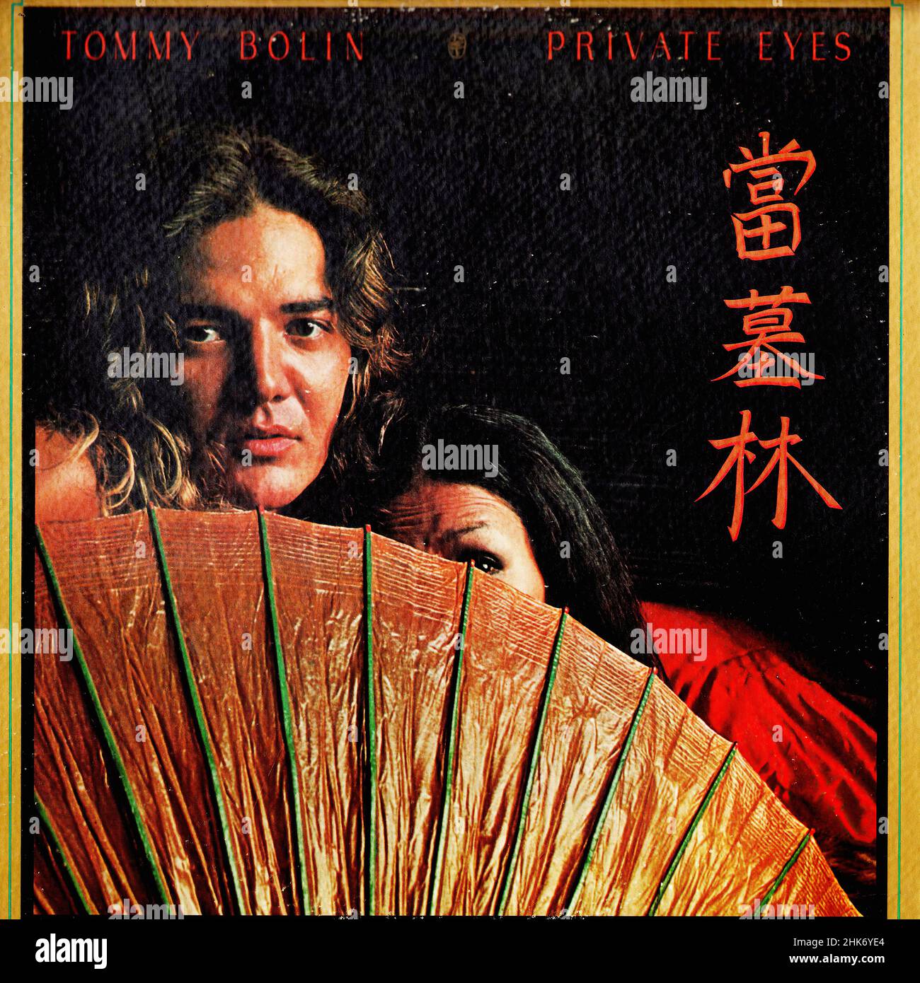 Vintage vinyl record cover - Bolin, Tommy - Private Eyes - US - 1976 Stock Photo - Alamy