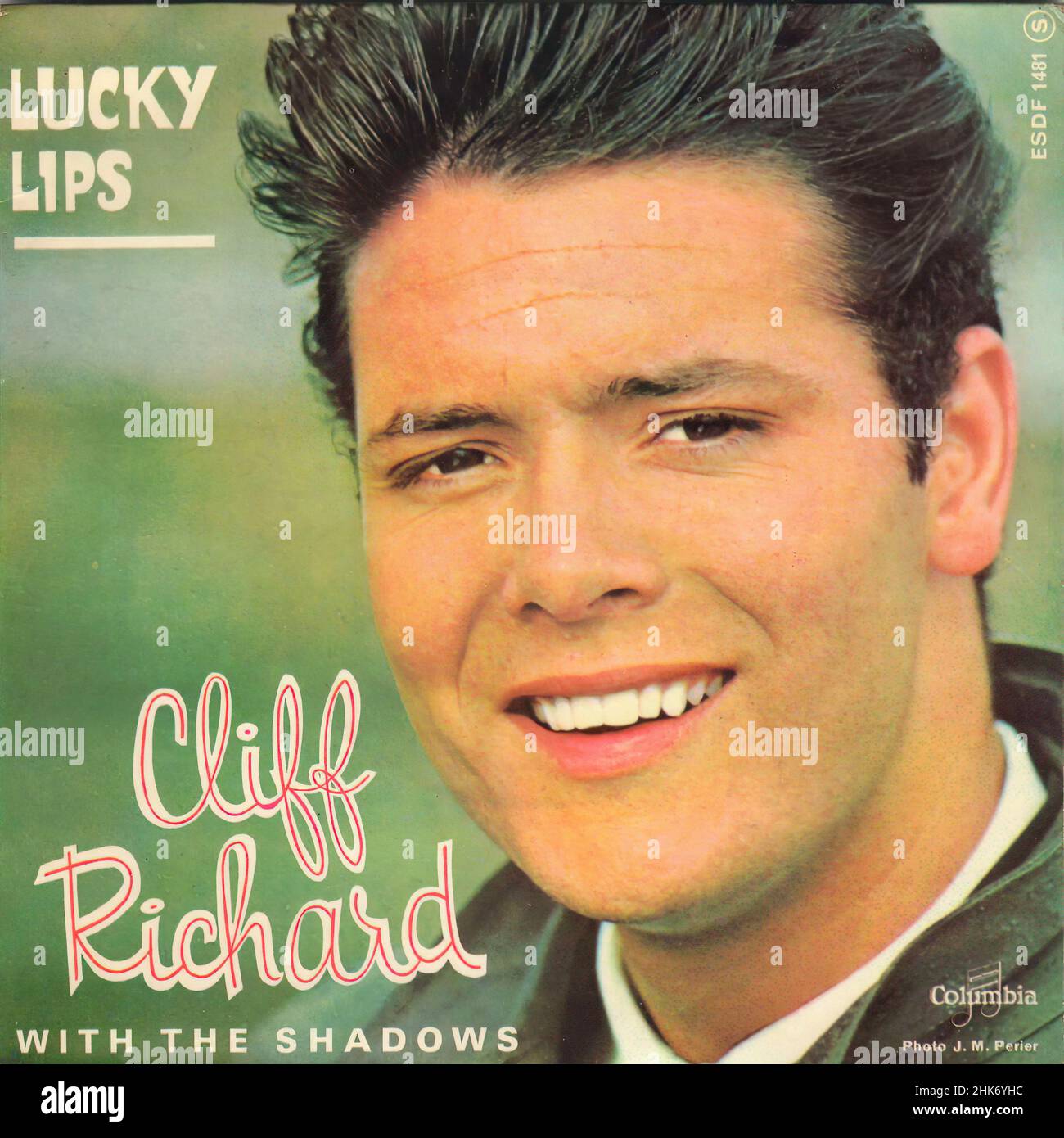 Vintage vinyl record cover - Richard,Cliff - Lucky Lips - F - 1963 ...