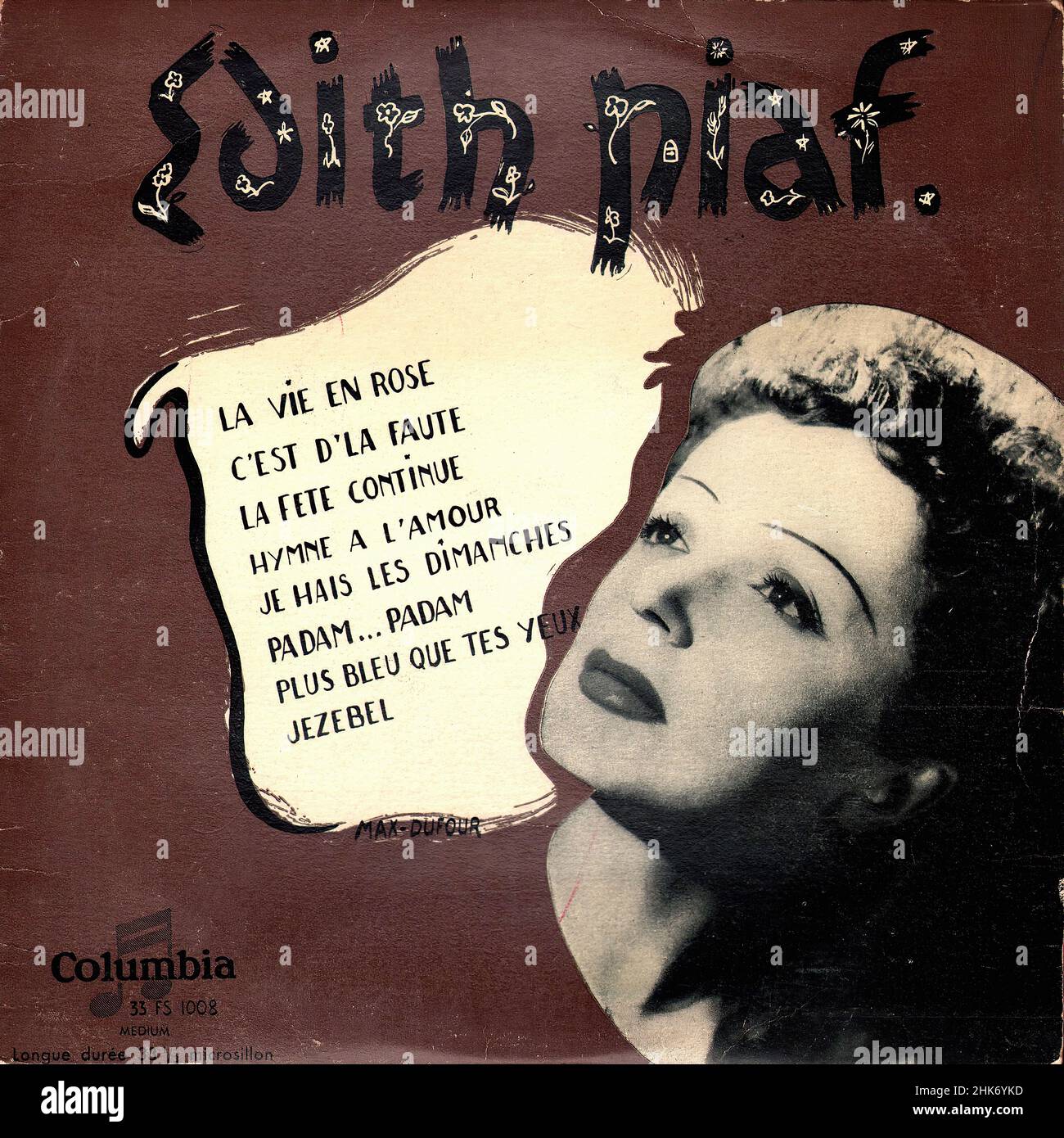 Edith piaf 1953 hi-res stock photography and images - Alamy