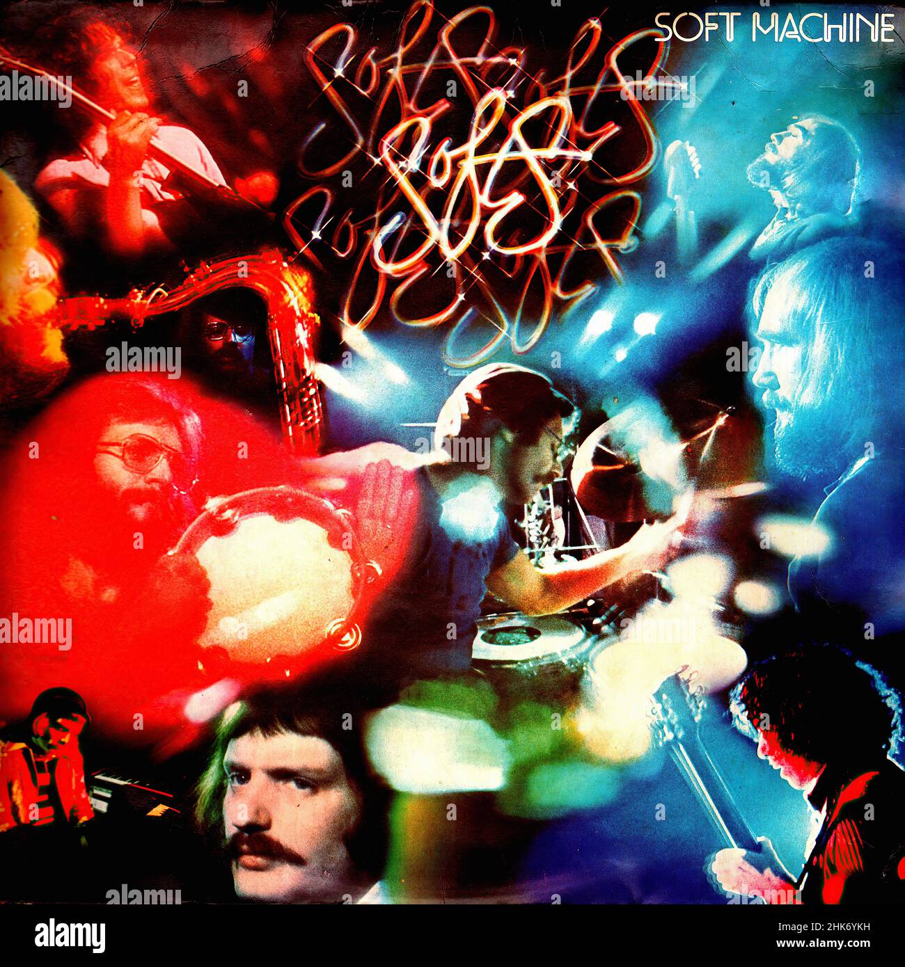 Vintage vinyl record cover - Soft Machine, The - Softs - Italy - 1976 ...