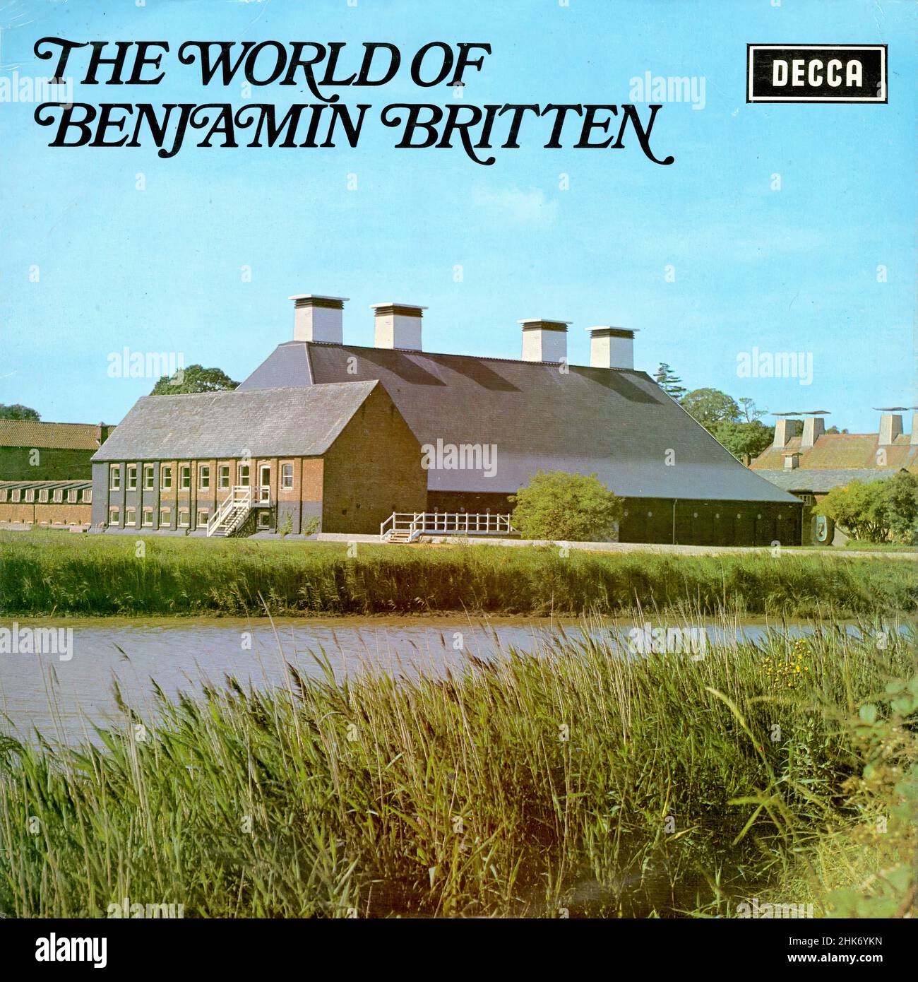The World Of Benjamin Britten - Vintage Vinyl Album Stock Photo - Alamy