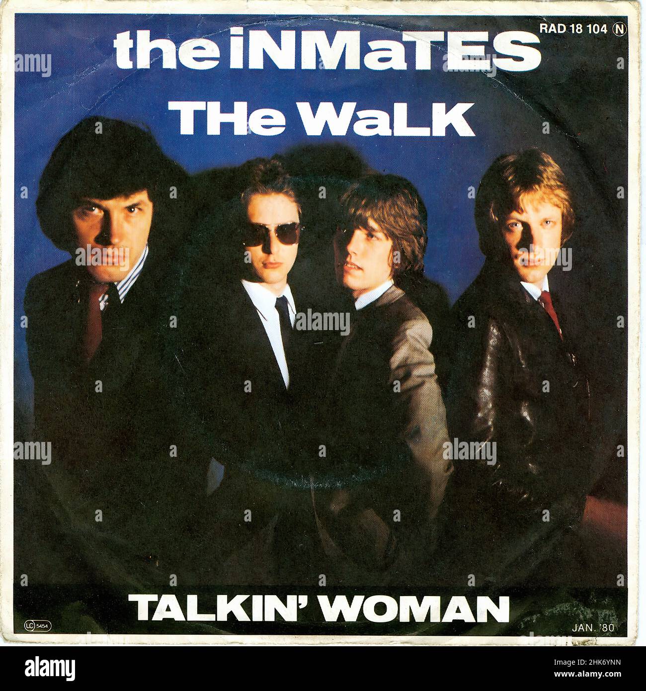 Vintage vinyl record cover - Inmates, The - The Walk - ADA 47 - D ...