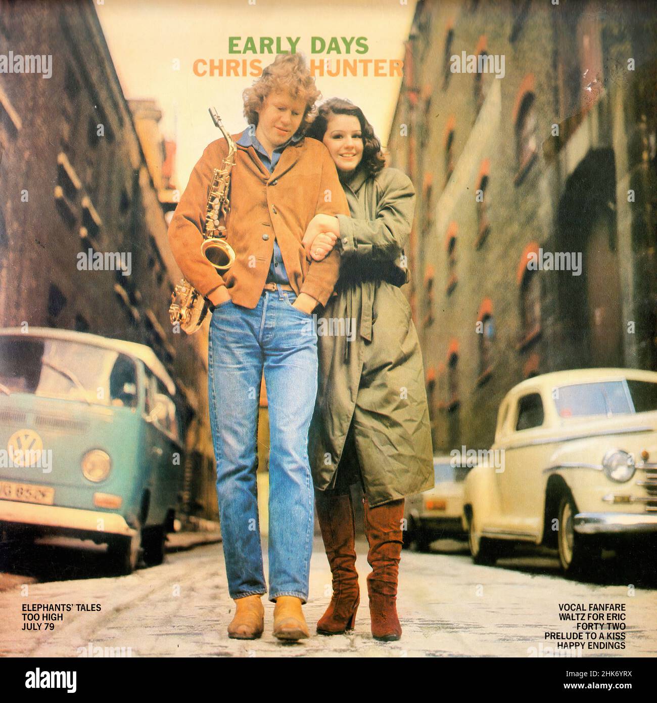 Vintage vinyl record cover - Hunter, Chris - Early Days - UK - 1980 ...