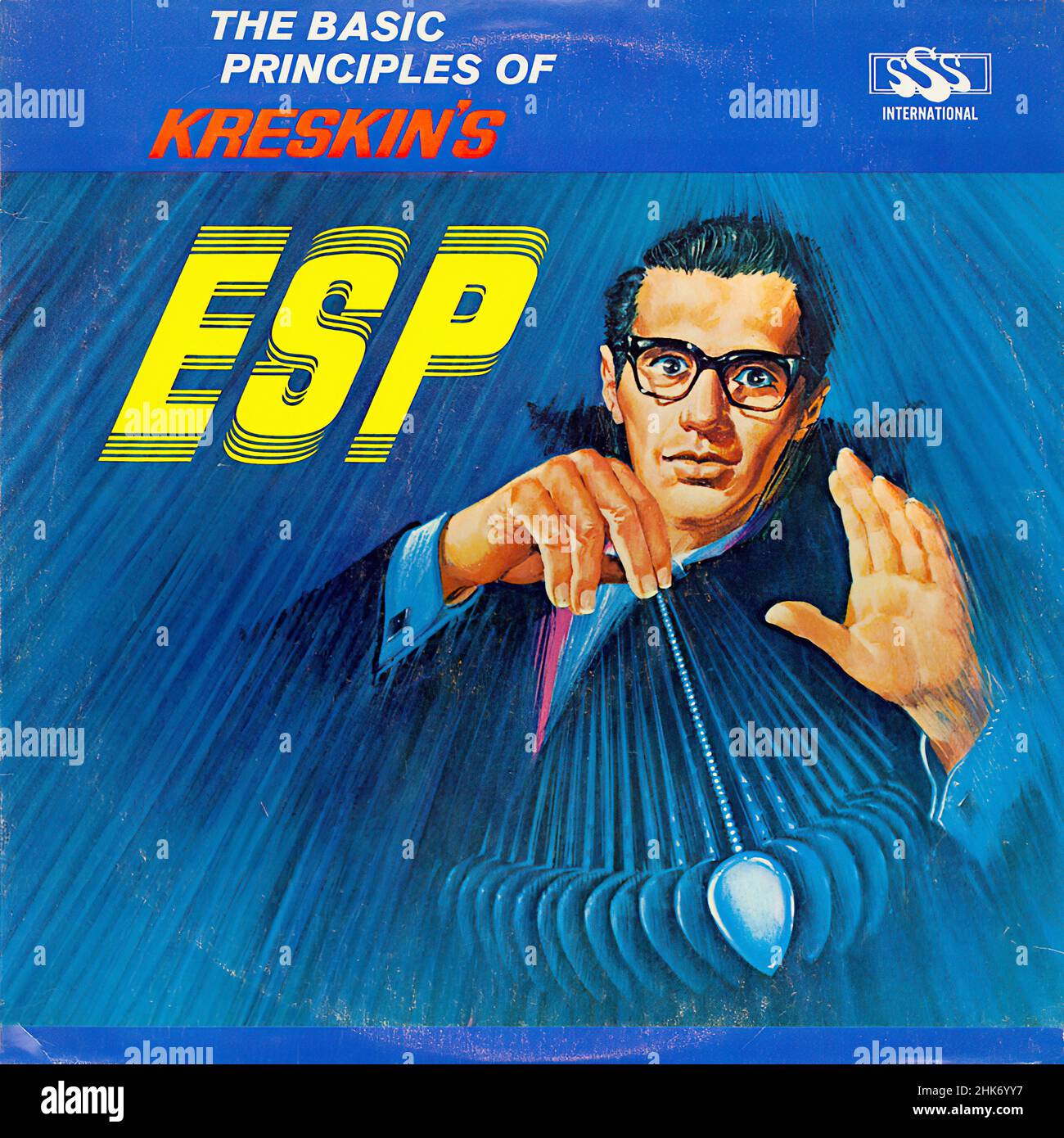 The Basic Principles Of Kreskin's ESP - Vintage Vinyl Album Stock Photo - Alamy