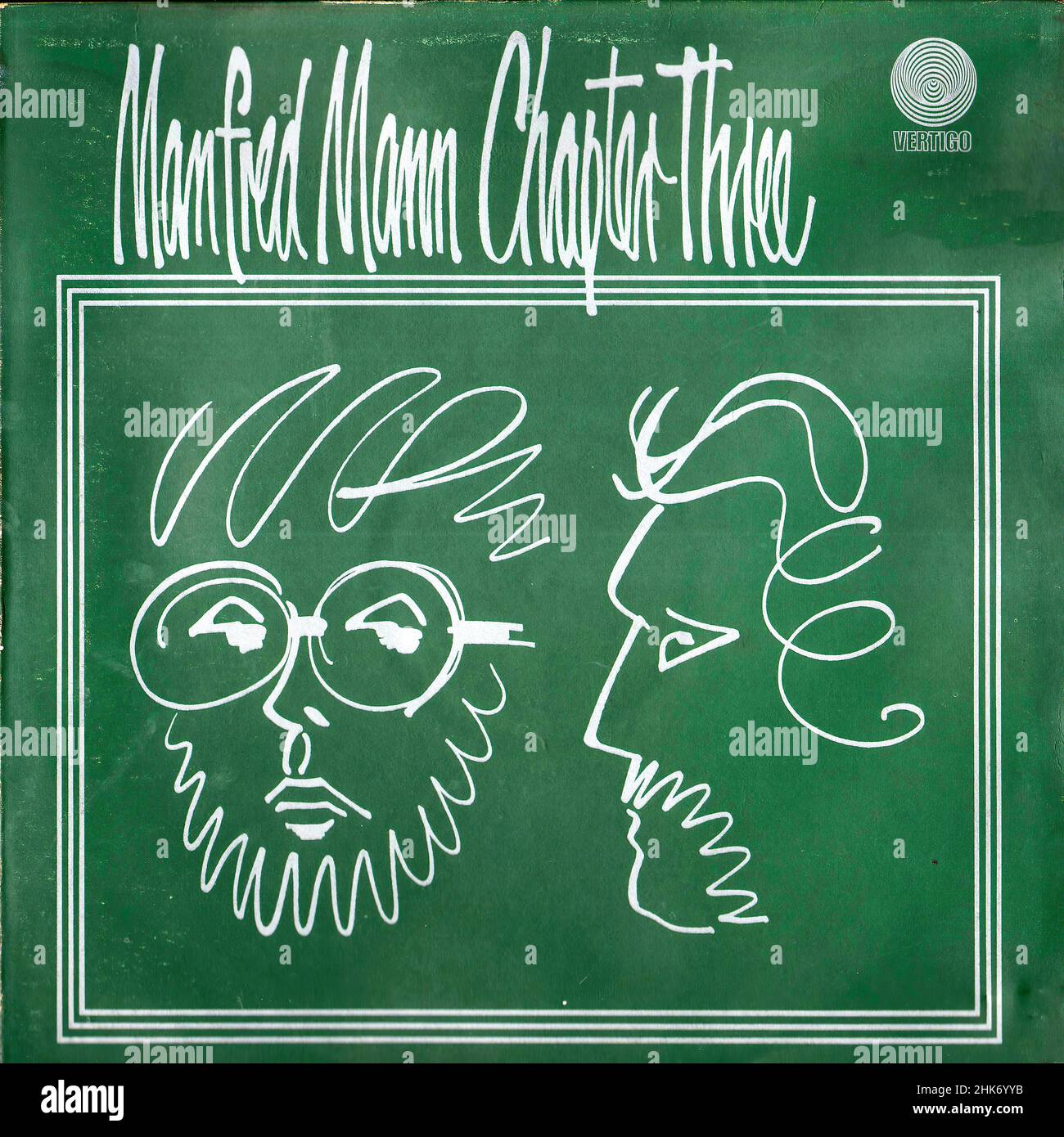 Vintage vinyl record cover - Manfred Mann - Chapter Three - UK - 1969 ...