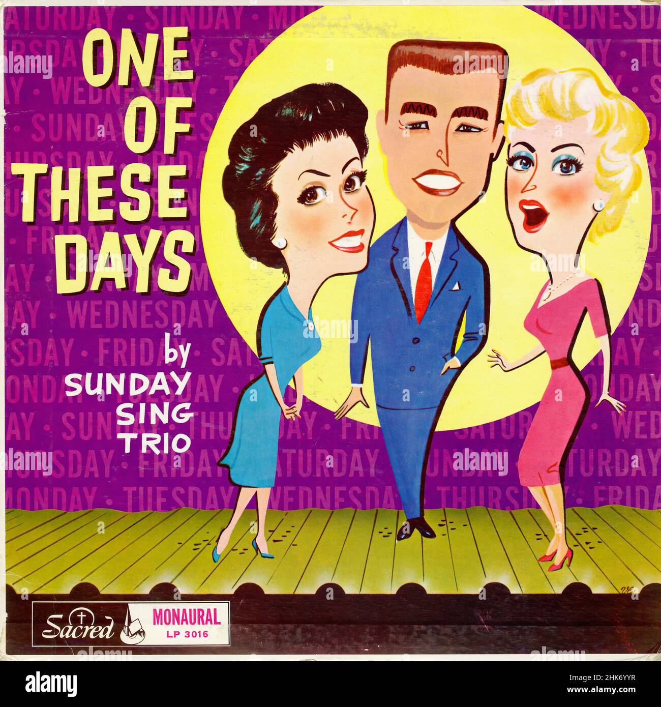 One Of These Days - Vintage American Christian Vinyl Album Stock Photo ...