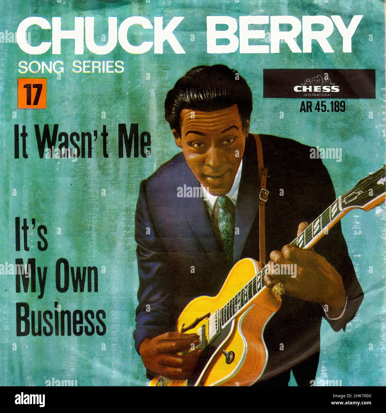 Vintage vinyl record cover - Berry, Chuck - It Wasn't Me - NL-1965 ...
