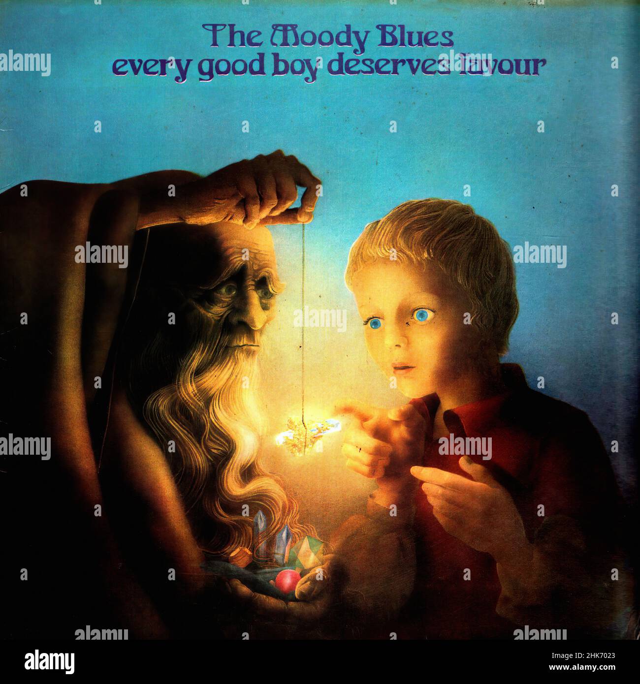 Vintage vinyl record cover - Moody Blues, The - Every Good Boy Deserves ...
