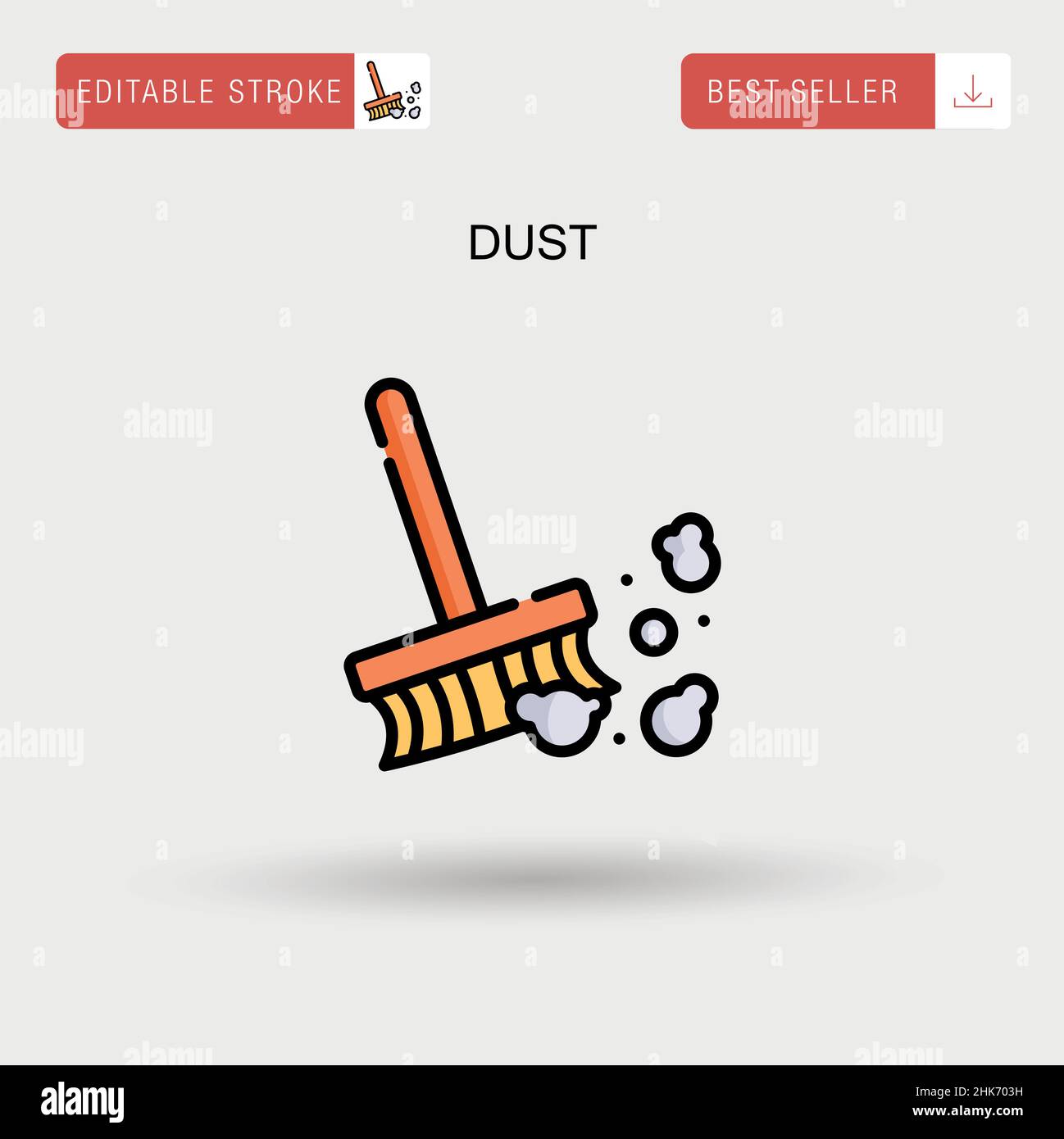 Dust Simple vector icon Stock Vector Image & Art - Alamy