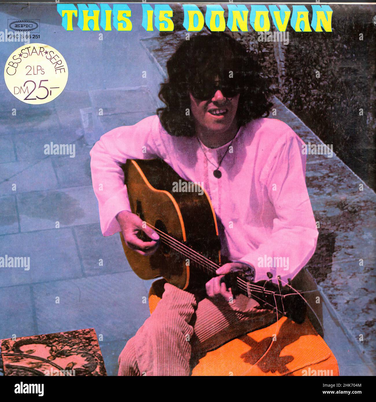 Vintage vinyl record cover - Donovan - This Is Donovan - DLP - D - 1969 ...