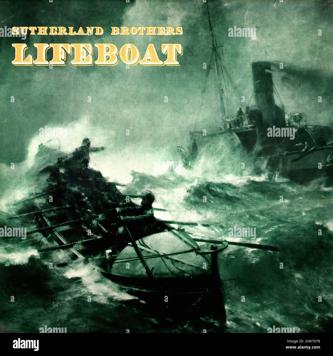 Vintage vinyl record cover - Sutherland Brothers - Lifeboat - UK - 1972 ...