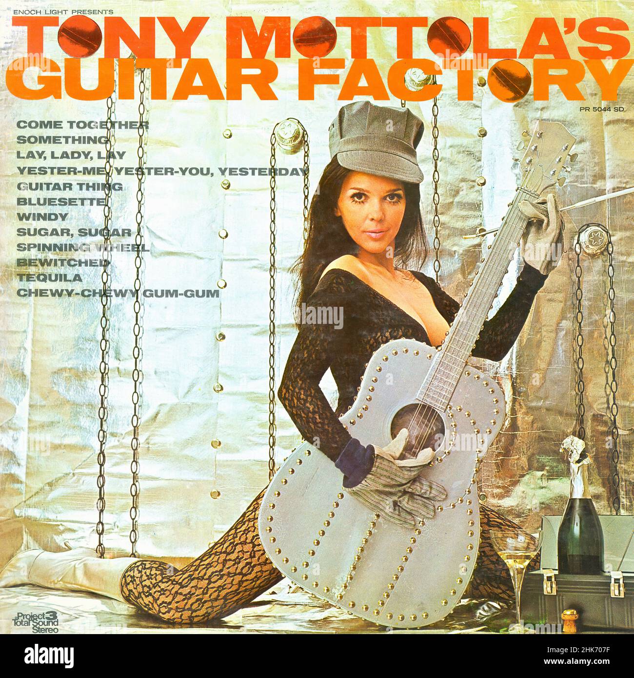 Tony Mottola's Guitar Factory - Vintage Musical Vinyl Album Stock Photo - Alamy