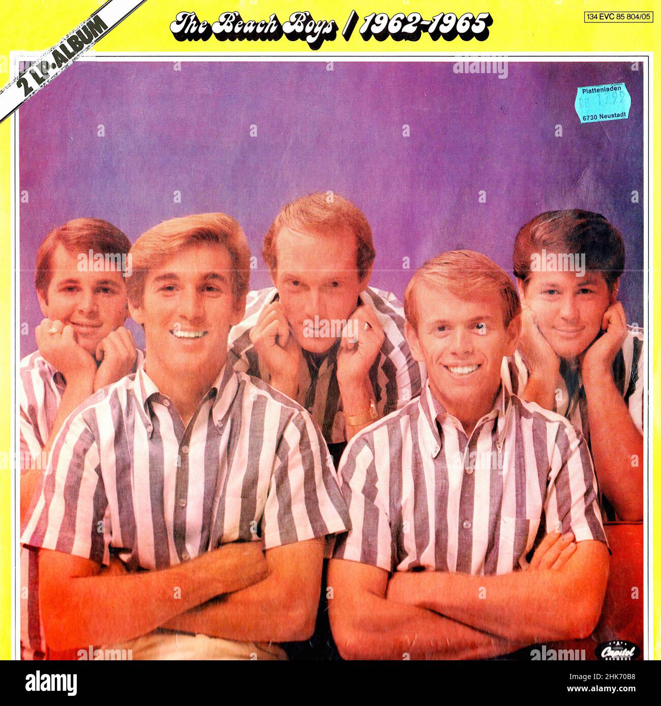 Vintage vinyl record cover - Beach Boys , The - 1962 - 1965 - DLP - D ...