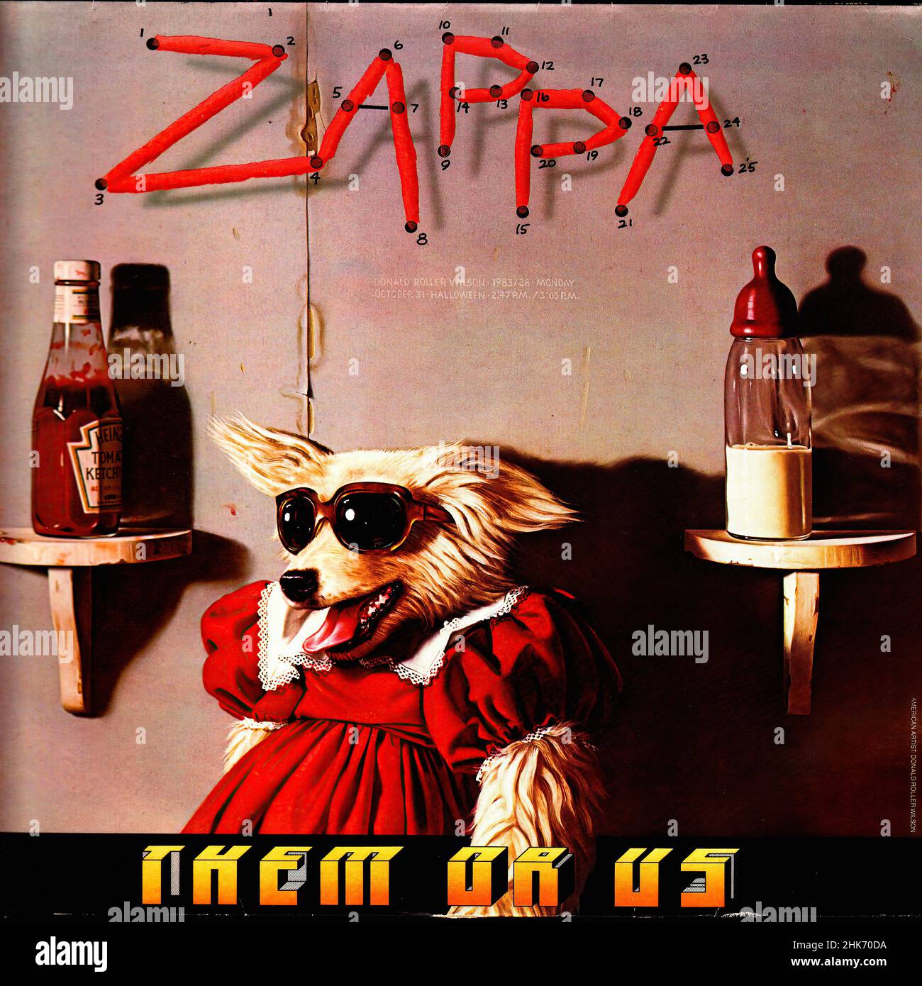 Frank zappa 1984 hi-res stock photography and images - Alamy