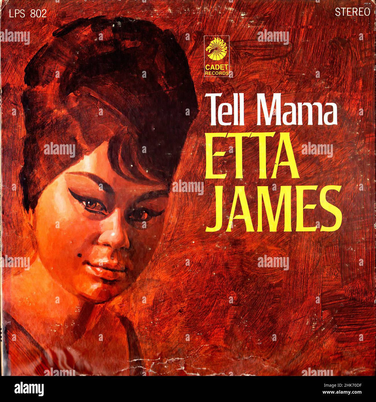 Vintage vinyl record cover - James, Etta - Tell Mama - US - 1968 Stock ...