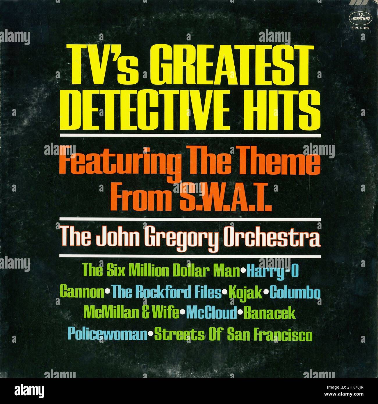 TV's Greatest Detective Hits - Vintage Soundtrack Vinyl Album Stock ...