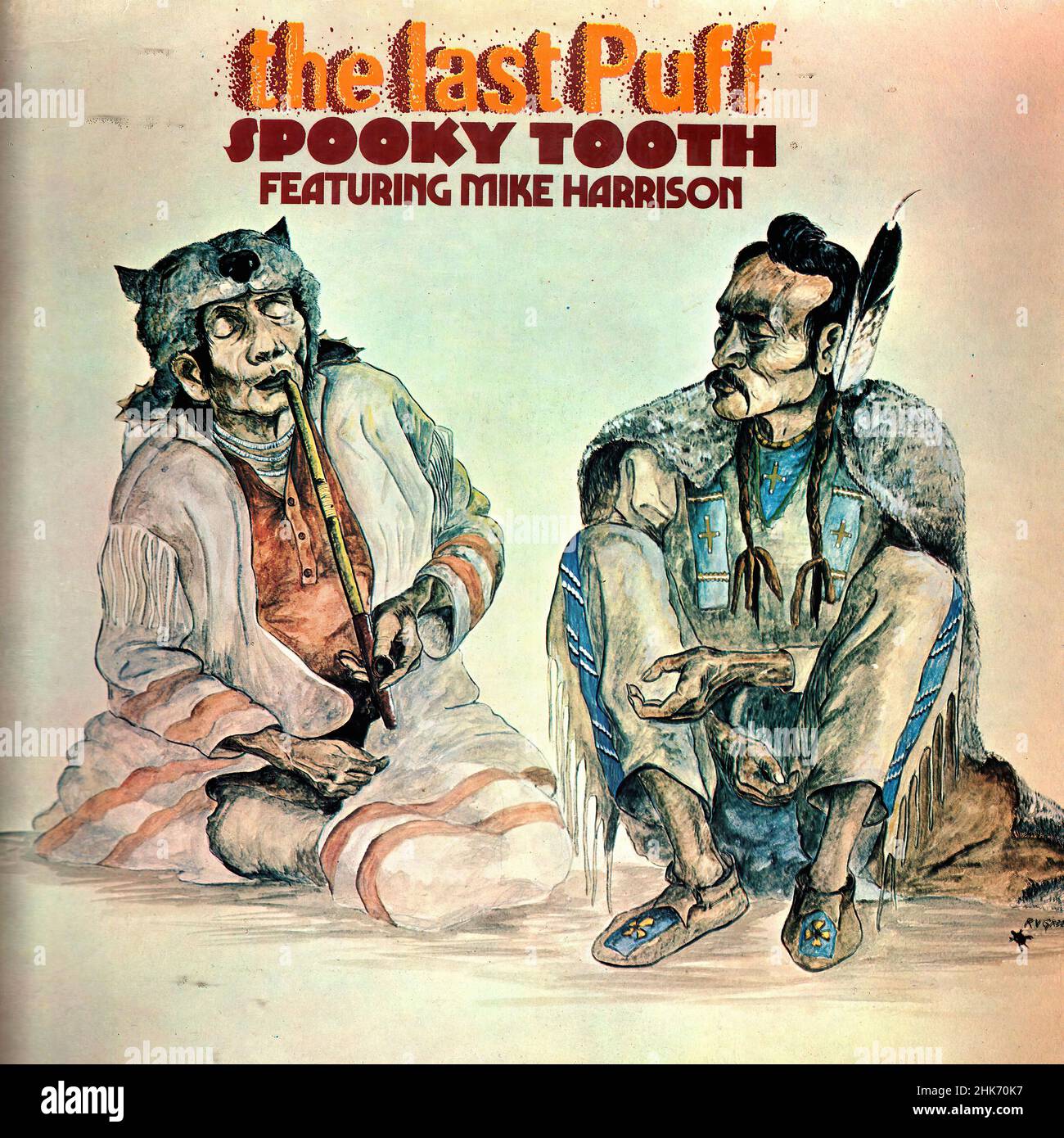 Vintage vinyl record cover - Spooky Tooth - The Last Puff - D - 1970 ...