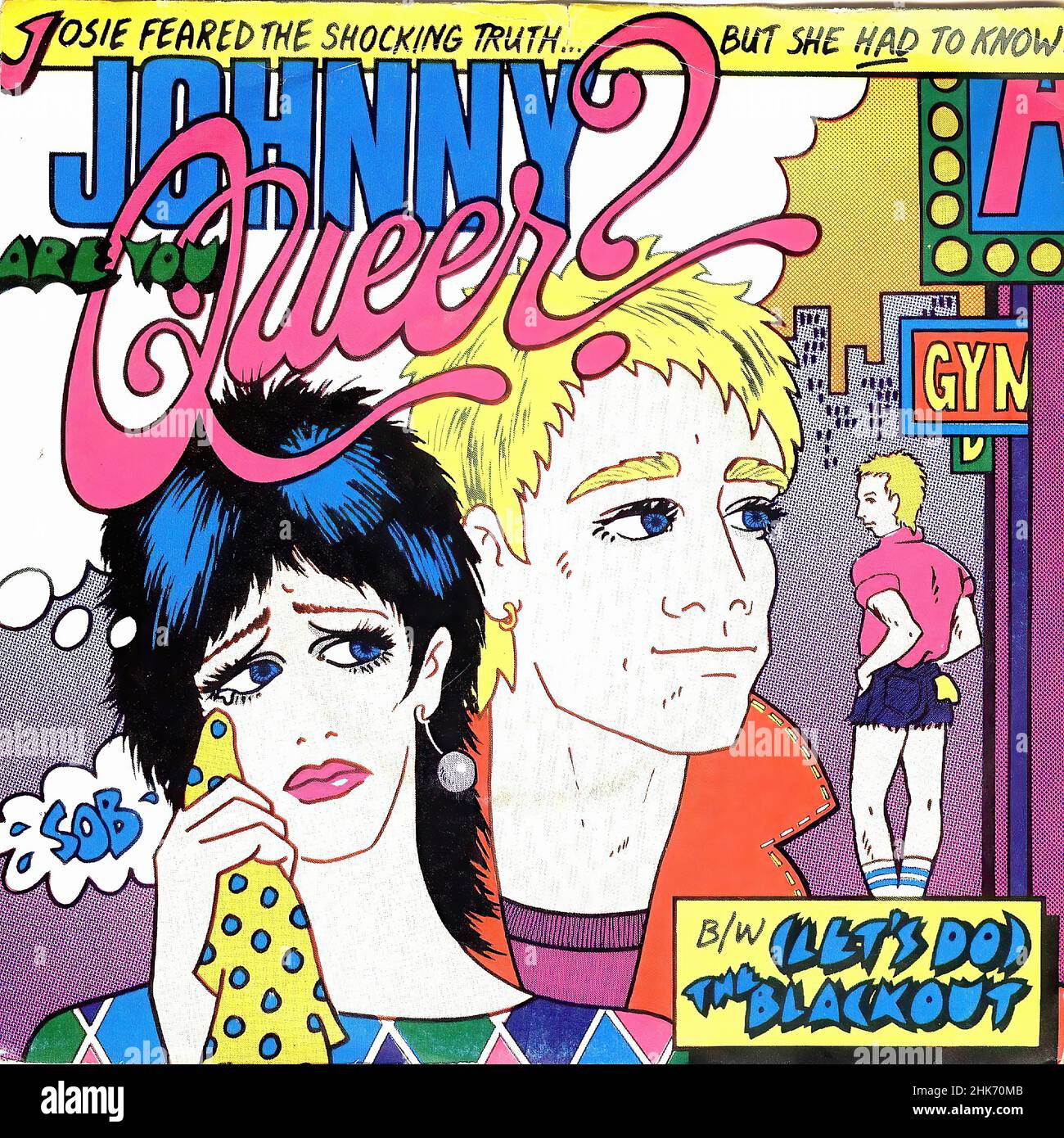 Vintage vinyl record cover - Cotton, Josie - Johnny Are You Queer ...
